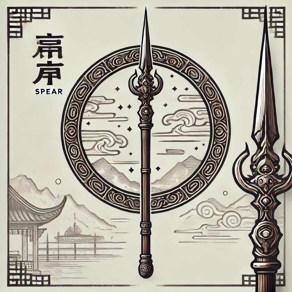Spear|Chinese sword|China kung fu|Handmade art – Chinese Sword store