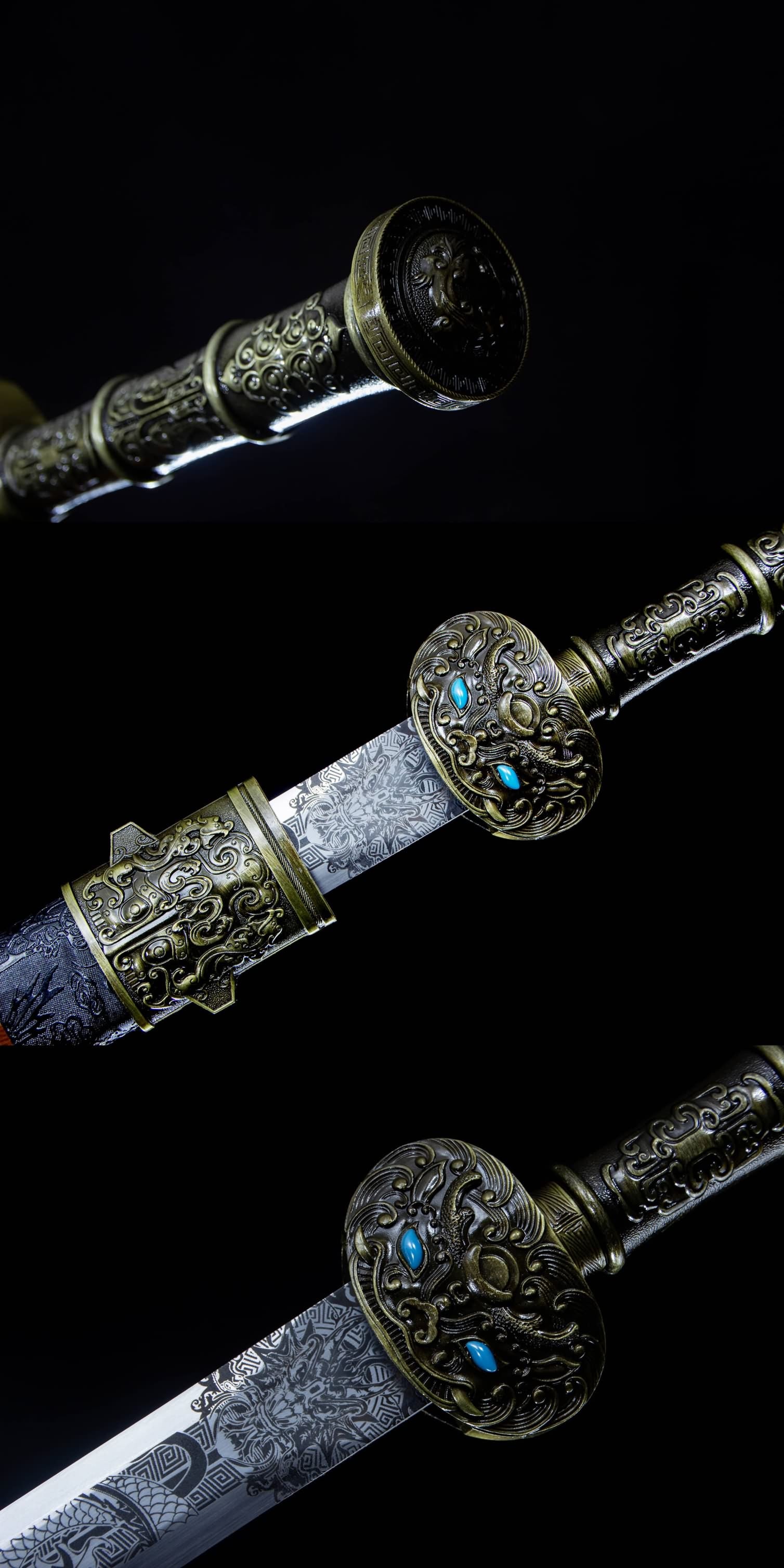 Authentic Fengyun Jian Sword with High-Manganese Steel Blade – Chinese ...