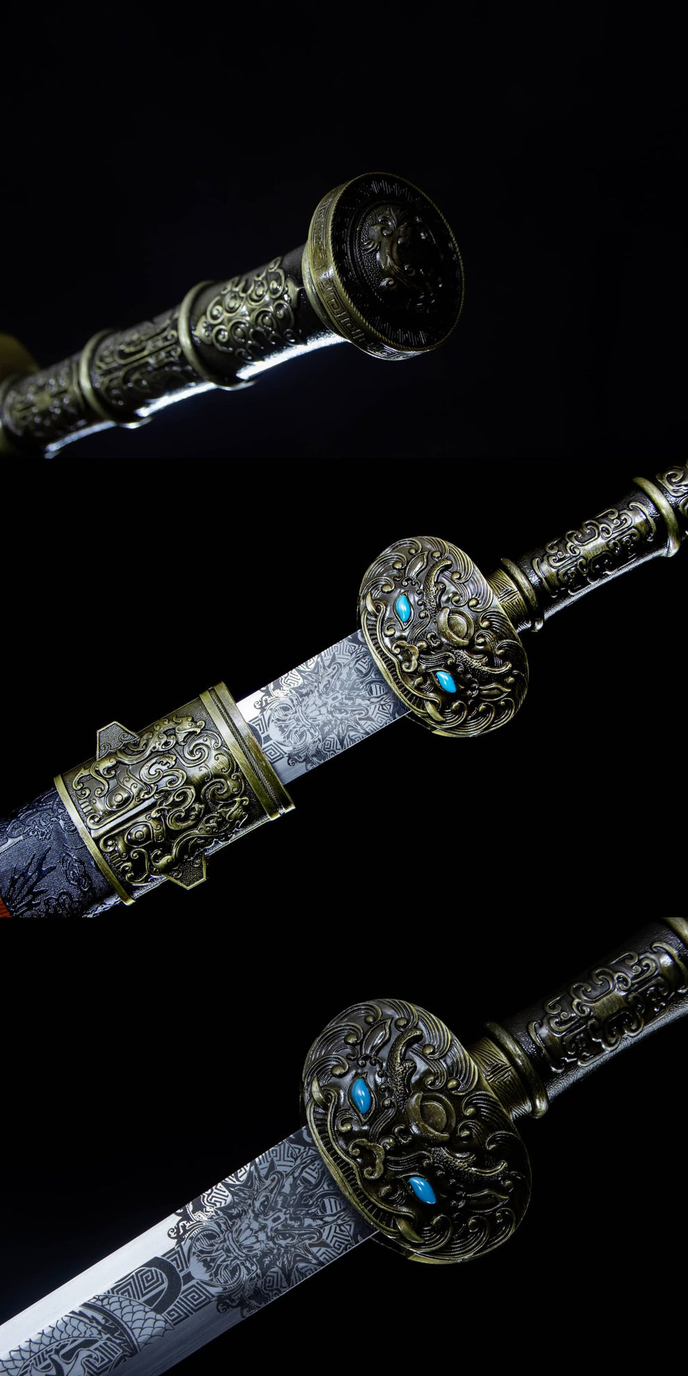 Authentic Fengyun Jian Sword with High-Manganese Steel Blade – Chinese ...