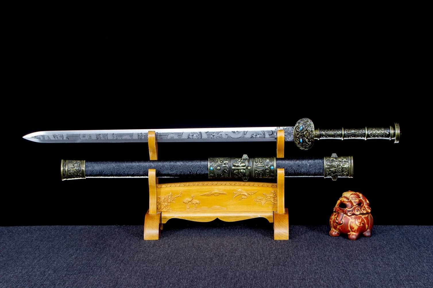 Authentic Fengyun Jian Sword with High-Manganese Steel Blade – Chinese ...