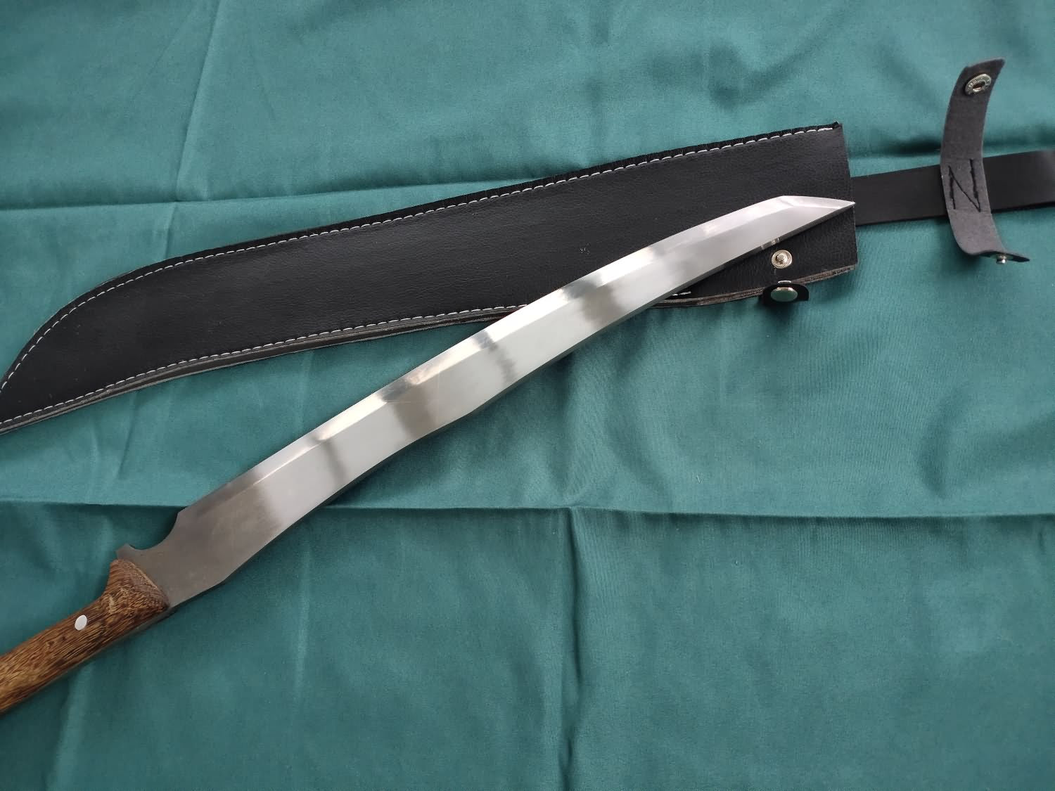 LOONGSWORD Chinese Long Handle dao Sword Real,Scythe,Full tang ...