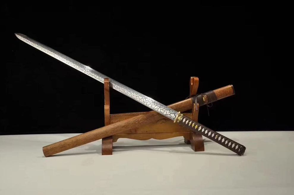 Chinese Swords Real Tang jian,Battle Ready,Hand Forged Etched Blades ...