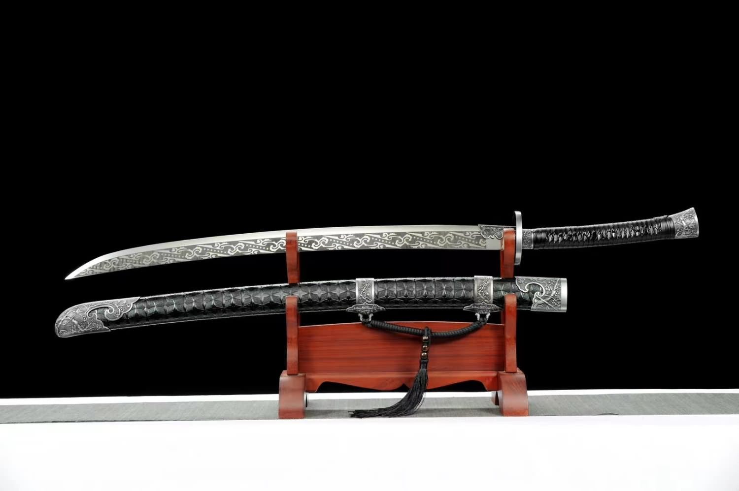 Chinese Meihua Qingdao Sword- Traditional Handcrafted Sword blades ...