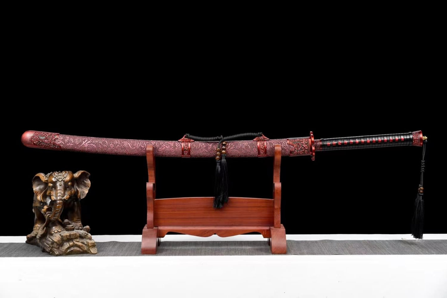 LONGSWORD Handmade Dao Sword Broadsword with Forged High Carbon Steel ...