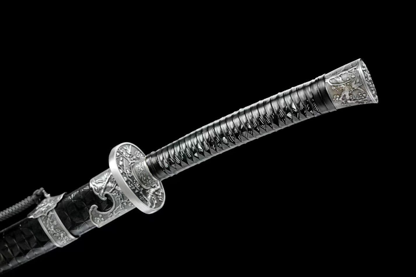 Chinese Meihua Qingdao Sword- Traditional Handcrafted Sword blades ...