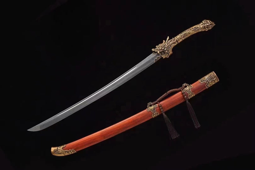 LOONGSWORD Premium Chinese Dragon Qing Dao Collectible Sword – Chinese ...