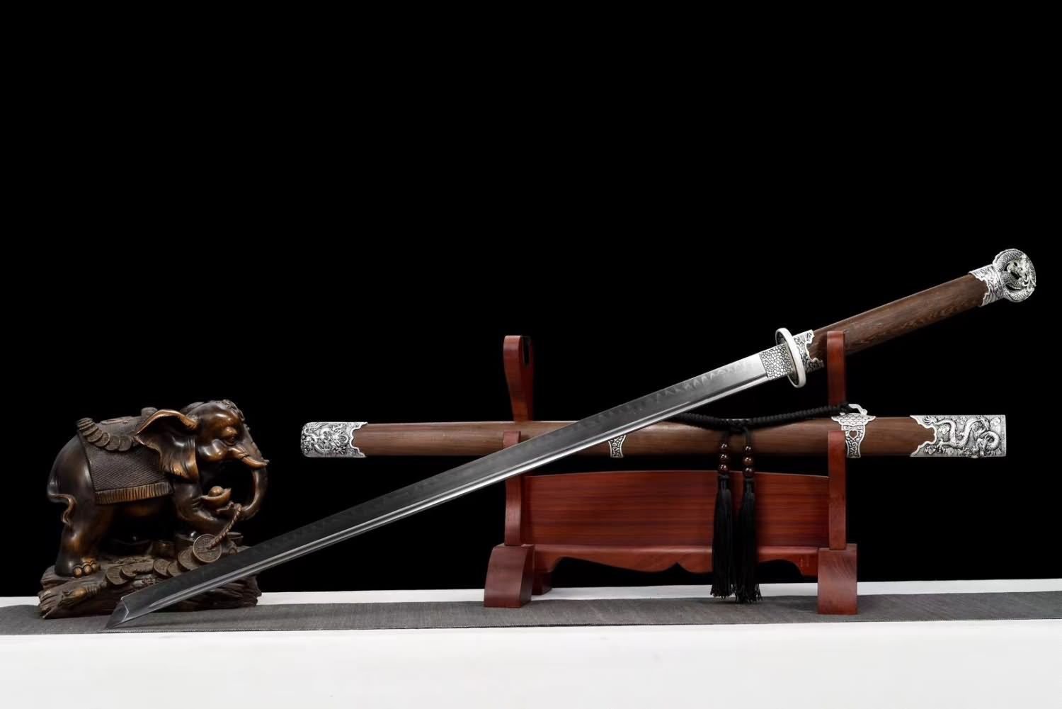 LOONGSWORD - Handcrafted Chinese Huan Shou Tang Dao Sword blade ...