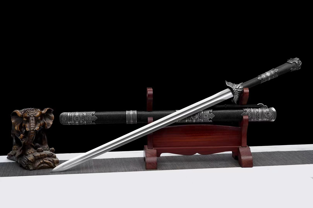 Chinese General Sword Jian - Hand-Forged High Carbon Steel – Chinese ...