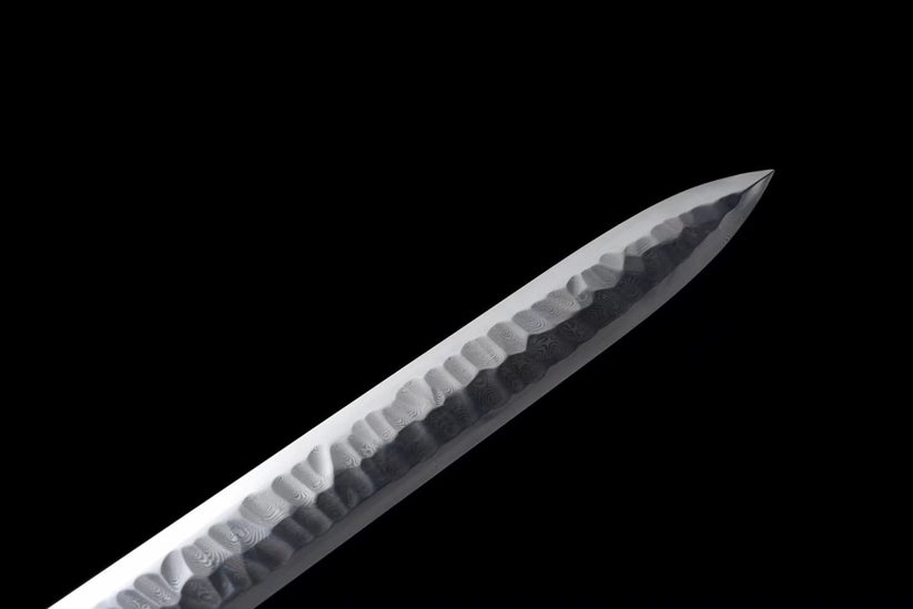 Premium Chinese Ruyi Sword - Hand-Forged Damascus Steel Blade – Chinese ...