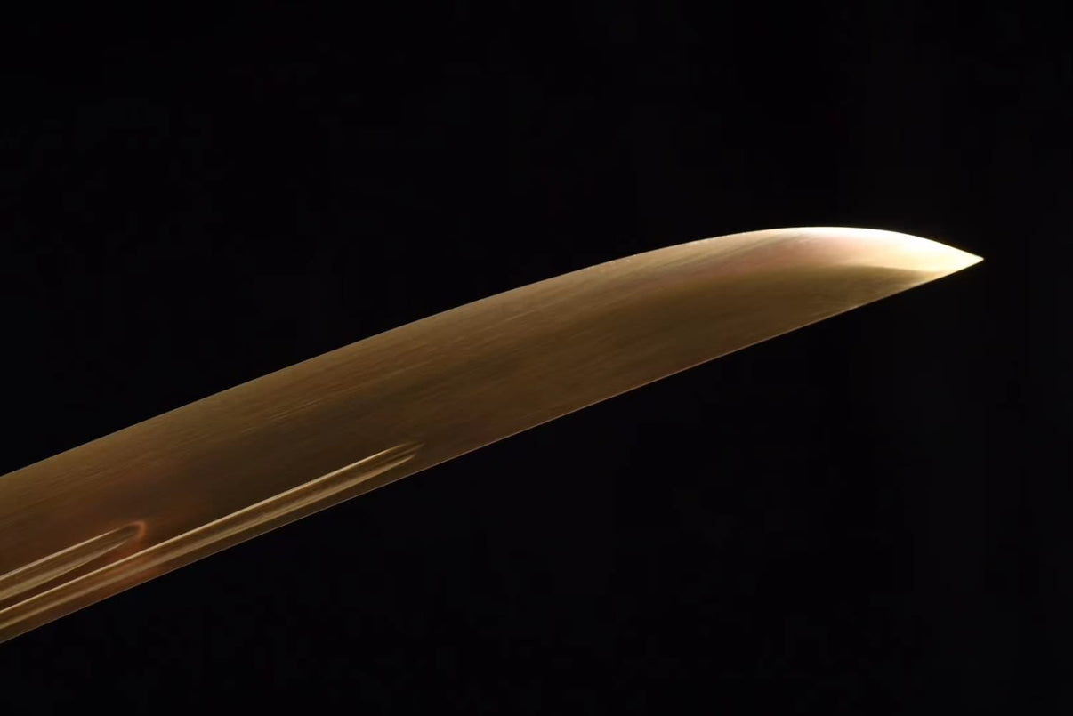 LONGSWORD Handmade Eagle Yanling dao Sword with Forged Golden Blade ...