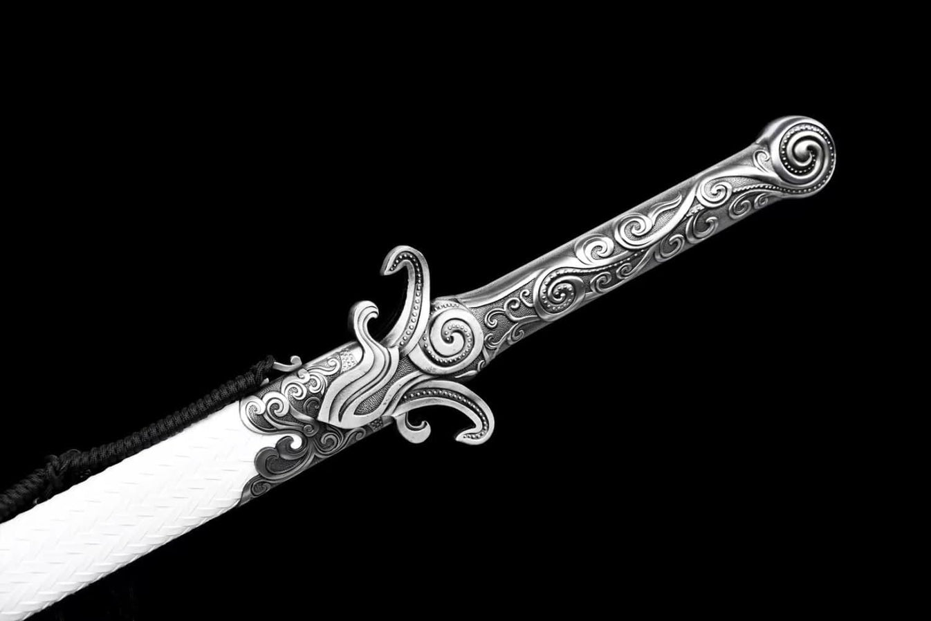 LOONGSWORD Ancient Chinese Sword han jian- Forged High Carbon Steel ...