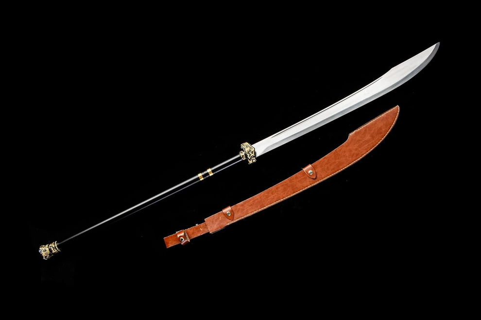 Guan Dao Chinese Sword – Hand-Forged High Carbon Steel Blale – Chinese ...