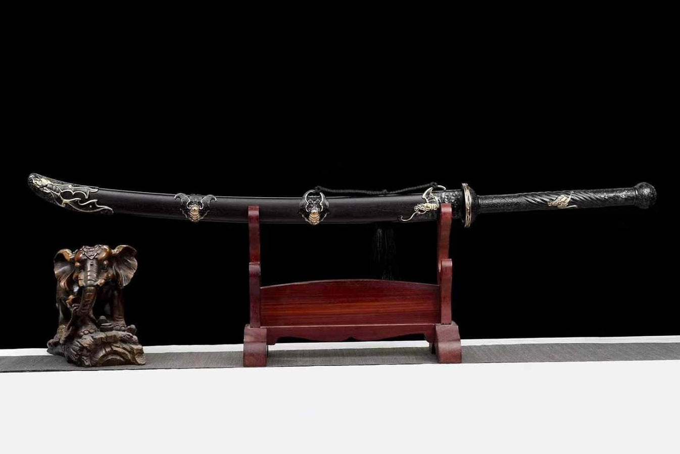 Qing Dao Sword–Traditional Longquan Craftsmanship, High carbon Steel ...