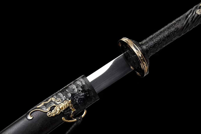 Qing Dao Sword–Traditional Longquan Craftsmanship, High carbon Steel ...