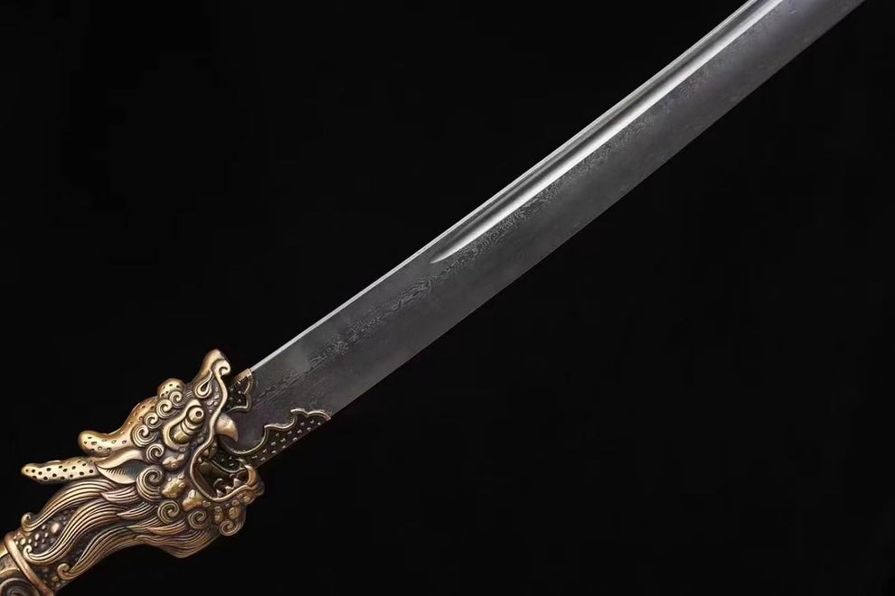 LOONGSWORD Premium Chinese Dragon Qing Dao Collectible Sword – Chinese ...