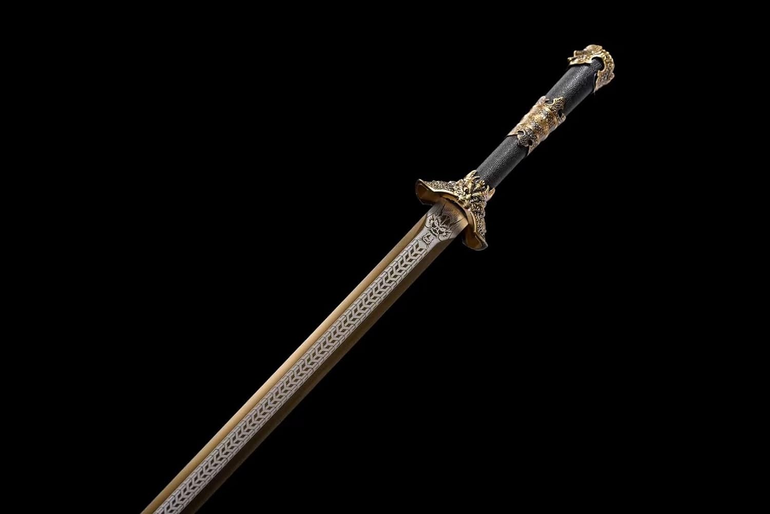 Authentic LOONGSWORD General's Sword-High Carbon Steel,Double – Chinese ...
