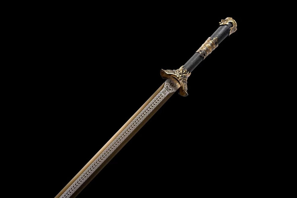 Authentic LOONGSWORD General's Sword-High Carbon Steel,Double – Chinese ...
