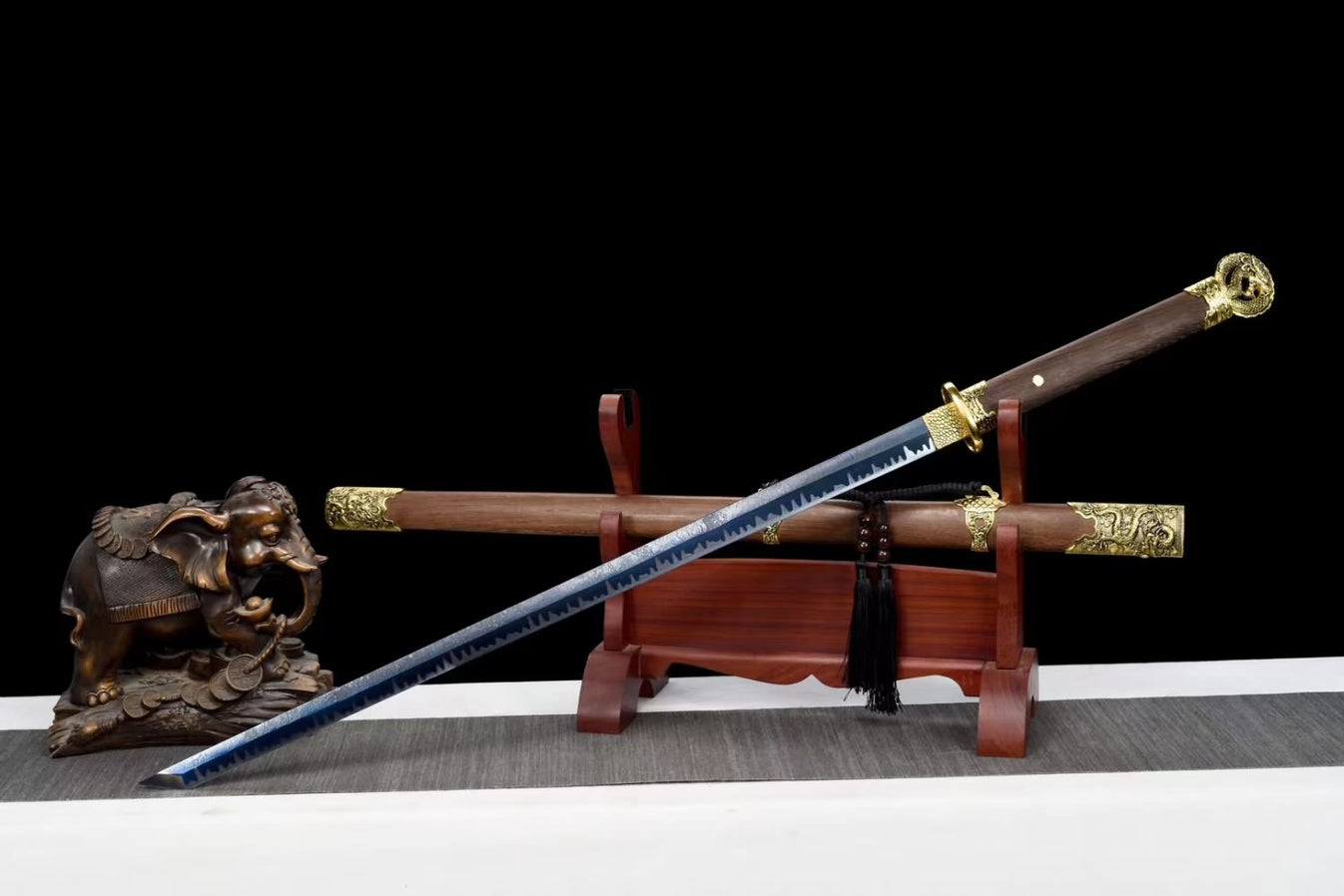 LOONGSWORD Chinese Sword,Dragon Tang dao Swords(Forged blades – Chinese ...