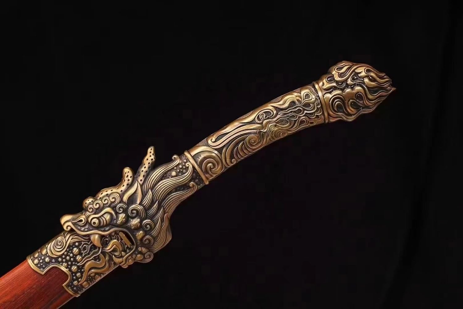 LOONGSWORD Premium Chinese Dragon Qing Dao Collectible Sword – Chinese ...