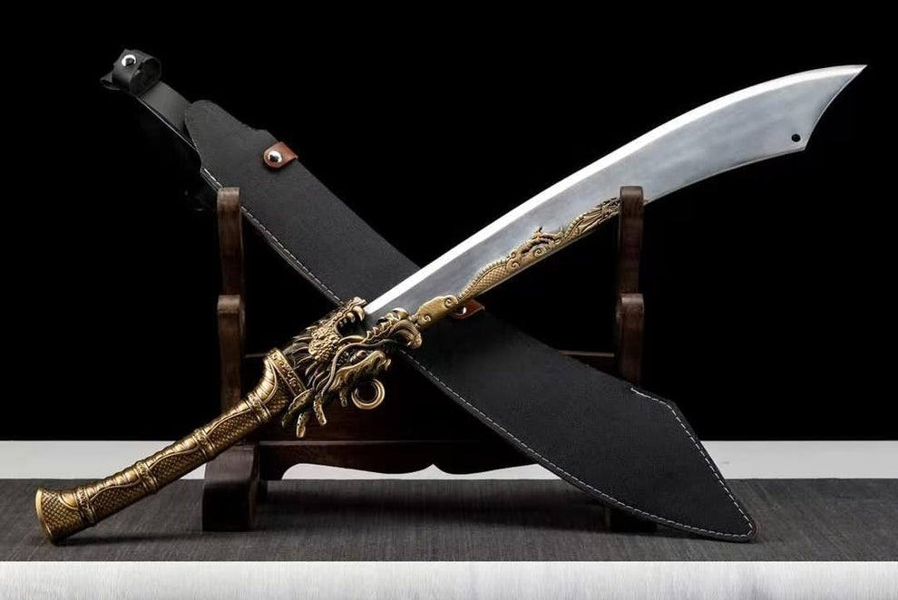 LOONGSWORD Dragon Slayer Sword - High Manganese Steel with Dragon ...