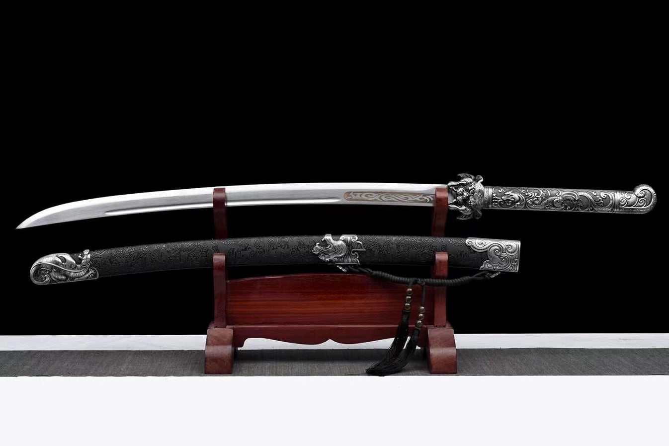 LOONGSWORD Chinese Dragon King Dao Sword - Hand-Forged blades – Chinese ...