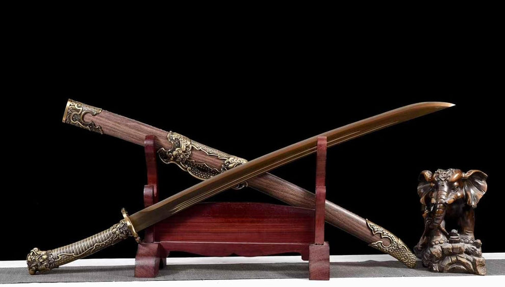Hand-Forged Xiuchun Dao – High Carbon Steel Broadsword – Chinese Sword ...
