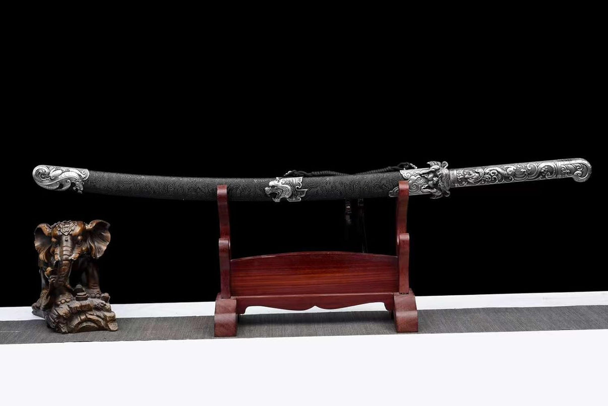 LOONGSWORD Chinese Dragon King Dao Sword - Hand-Forged blades – Chinese Sword store