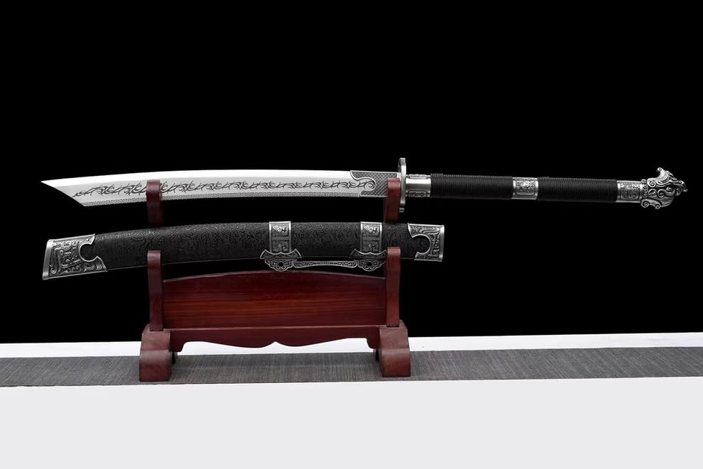 LOONGSWORD Chinese swords Forged High Carbon Steel Qing Dynasty Sword ...