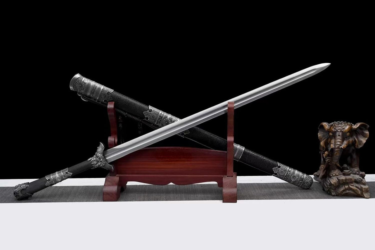 Chinese General Sword Jian - Hand-Forged High Carbon Steel – Chinese ...