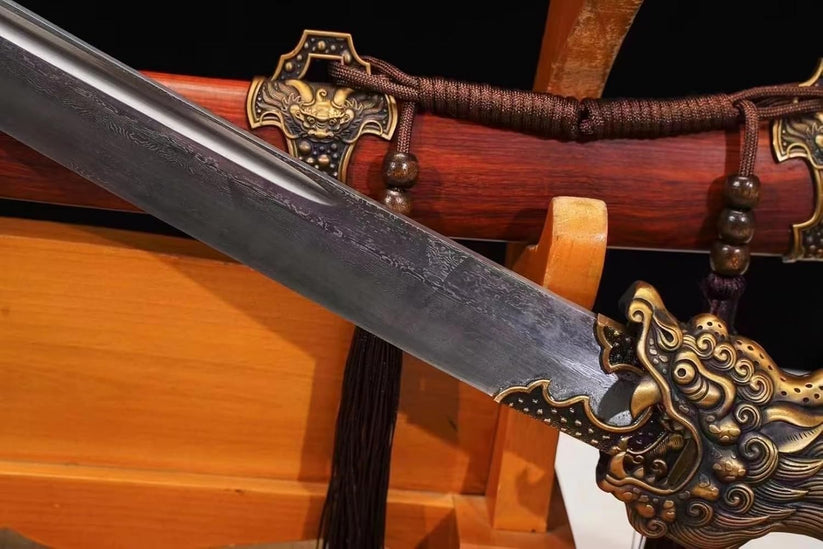 LOONGSWORD Premium Chinese Dragon Qing Dao Collectible Sword – Chinese ...