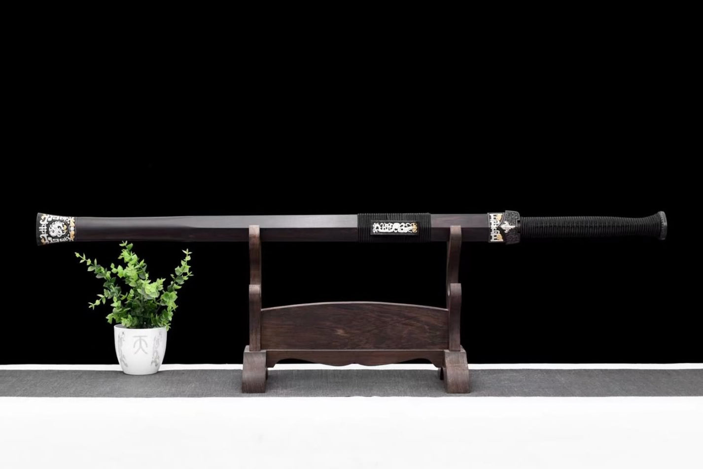 Exquisite Chinese Sword - Hand Forged Damascus Steel Blade – Chinese ...