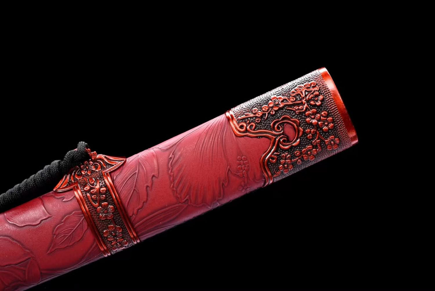 LOONGSWORD Chinese Qing dao Sword Real(Forged High Carbon Steel Blade ...