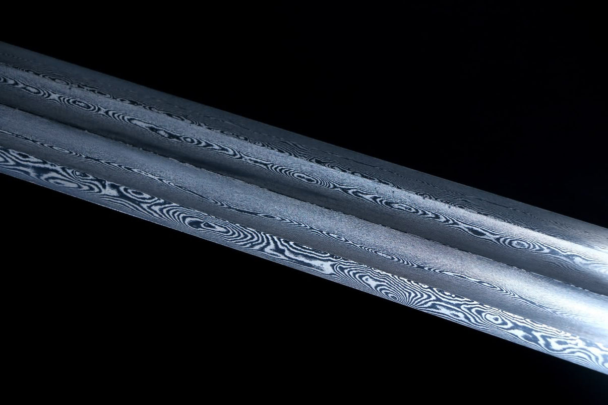 Chinese Swords Real,Yongle jian Sword,Hand Forged Damascus Steel ...