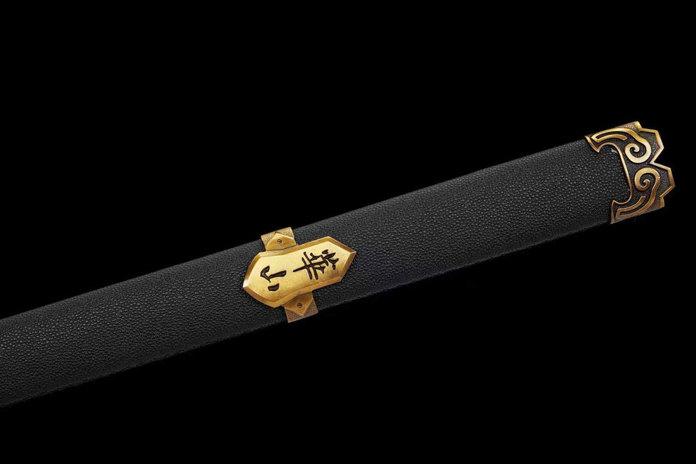 Huashan Jian | Hand-Forged High Manganese Steel Chinese Sword with Six ...