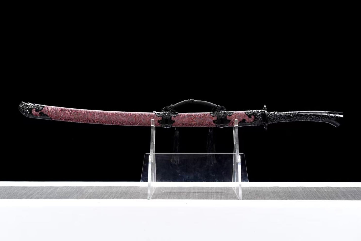 Chinese Embroidery Spring Sword - Handcrafted High Manganese Steel ...