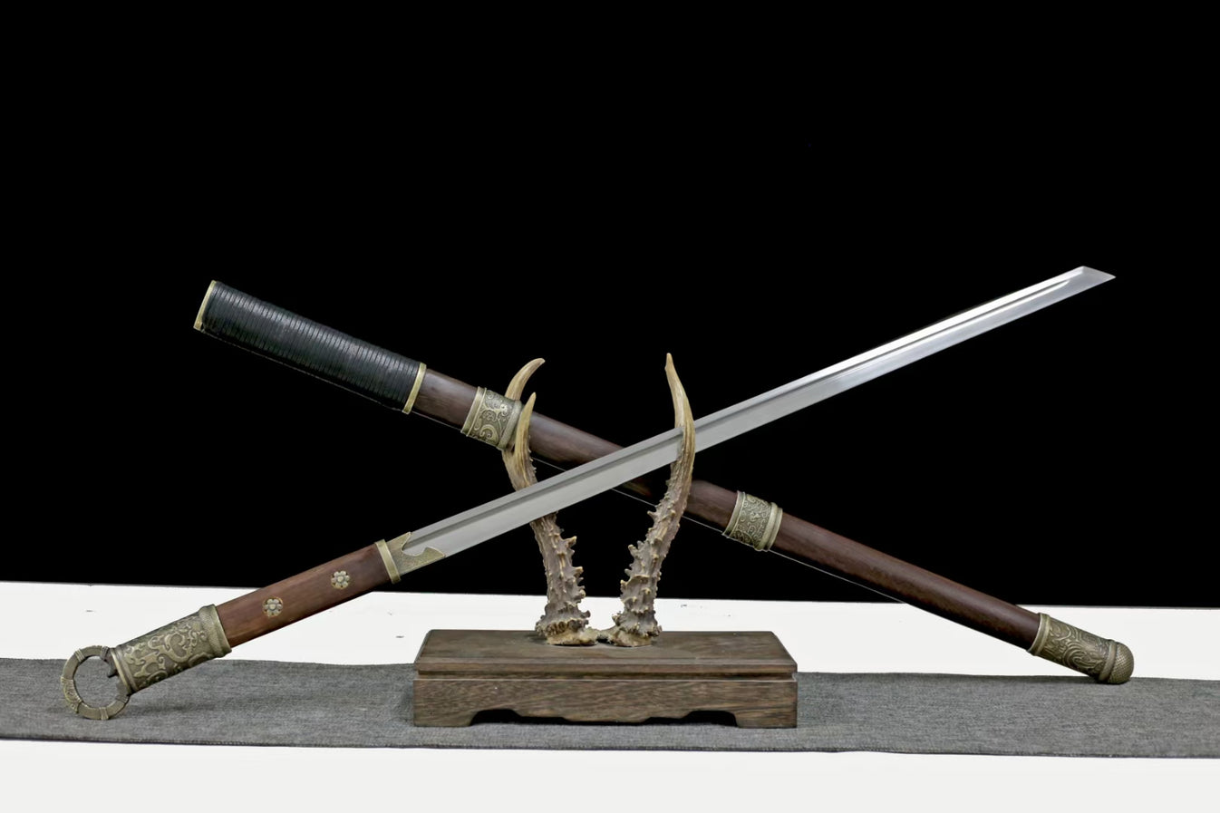 Chinese Swords Real Tang dao,Battle Ready,Forged Damascus Steel Blade ...