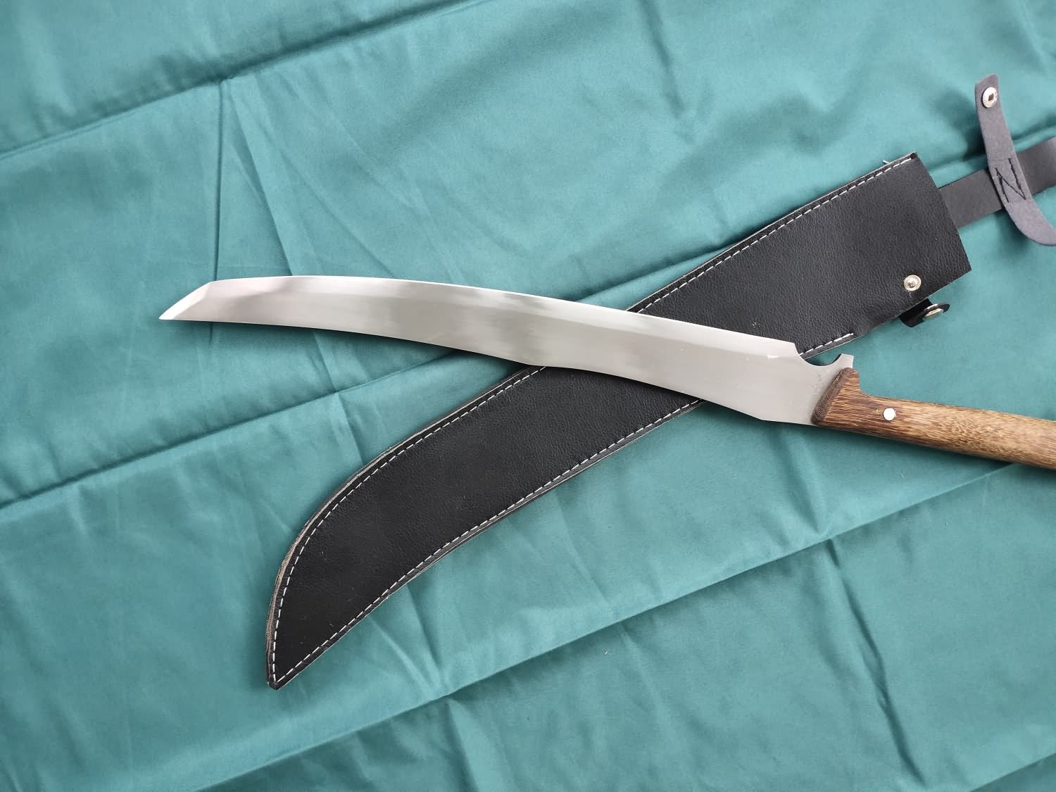 LOONGSWORD Chinese Long Handle dao Sword Real,Scythe,Full tang ...