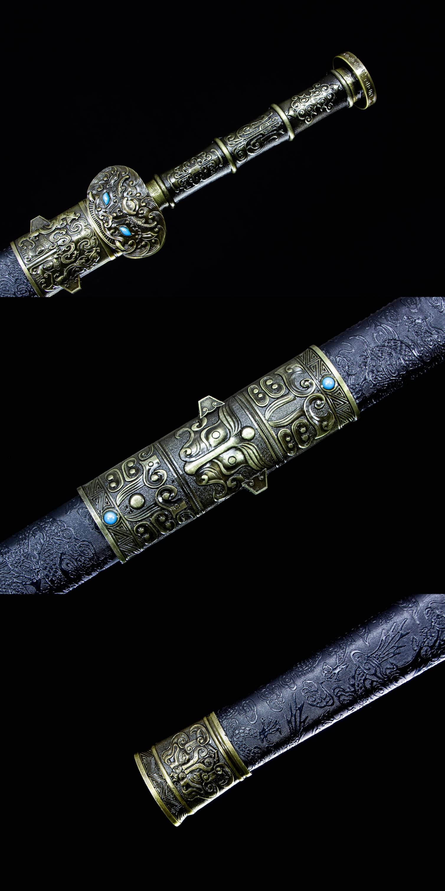 Authentic Fengyun Jian Sword with High-Manganese Steel Blade – Chinese ...