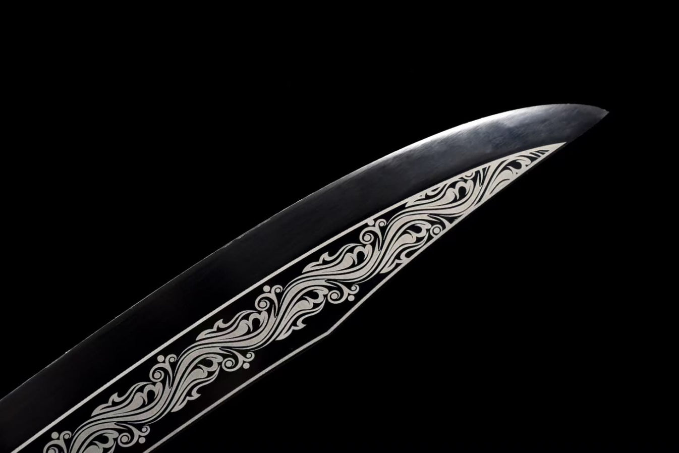 LOONGSWORD Chinese Saber Sword Real,Broadsword(Forged Spring Steel ...