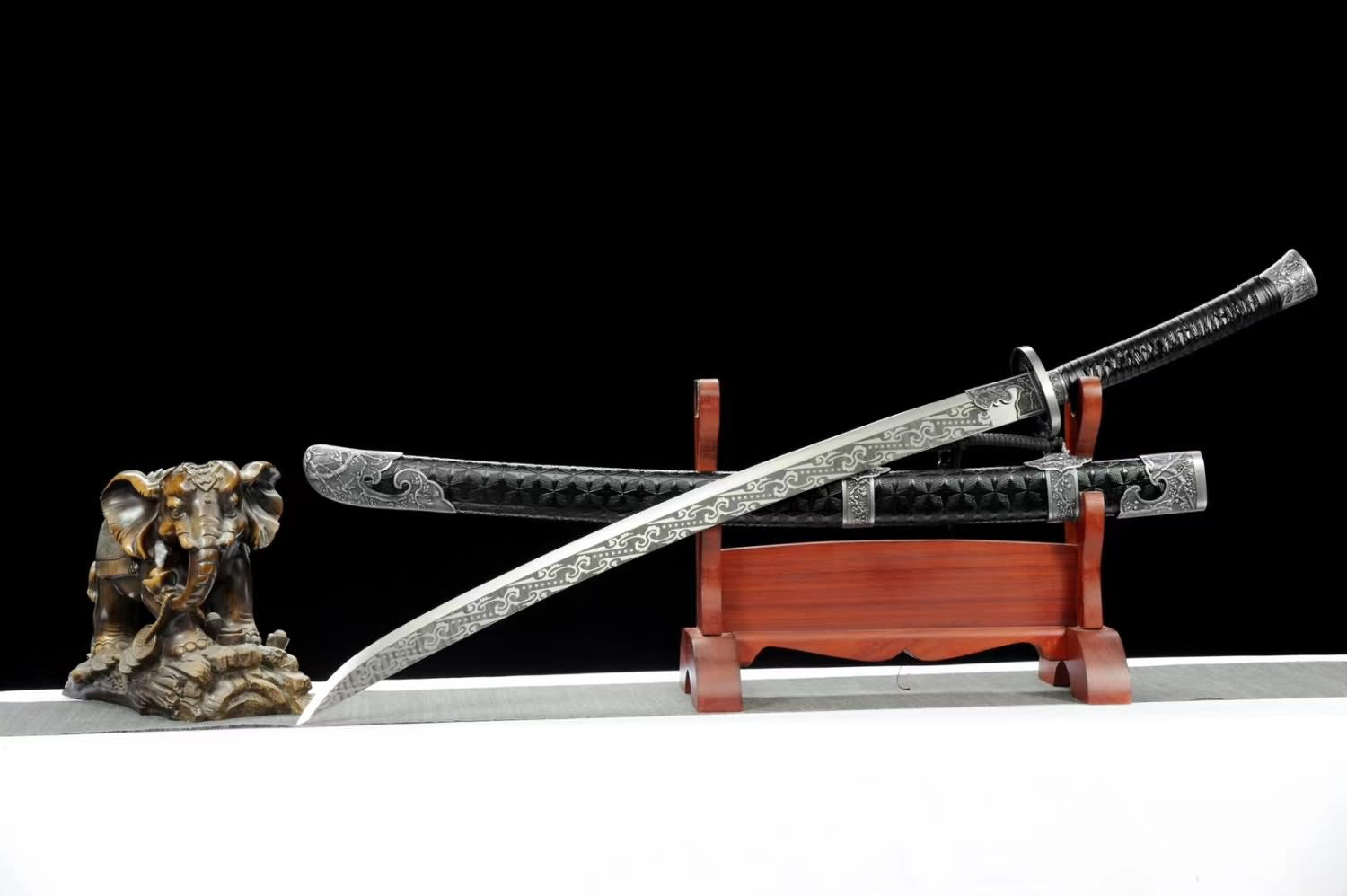 Chinese Meihua Qingdao Sword- Traditional Handcrafted Sword blades ...