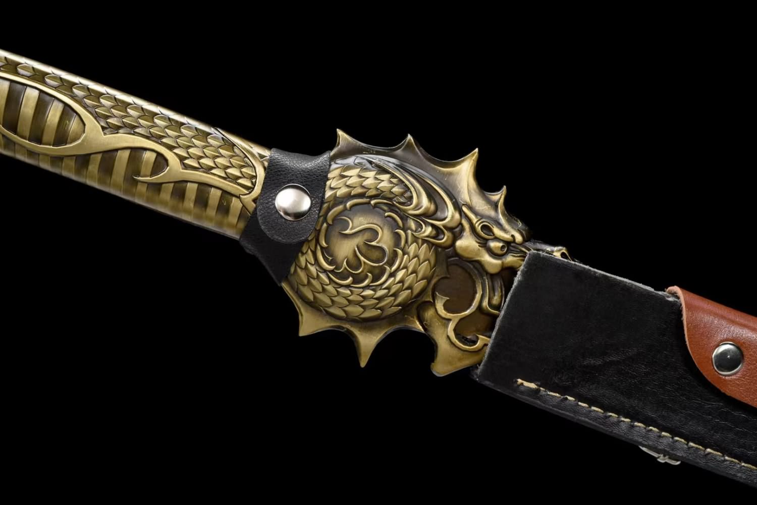 LONGSWORD Handmade Cow-Tail Sword with Forged High Carbon Steel Blade ...