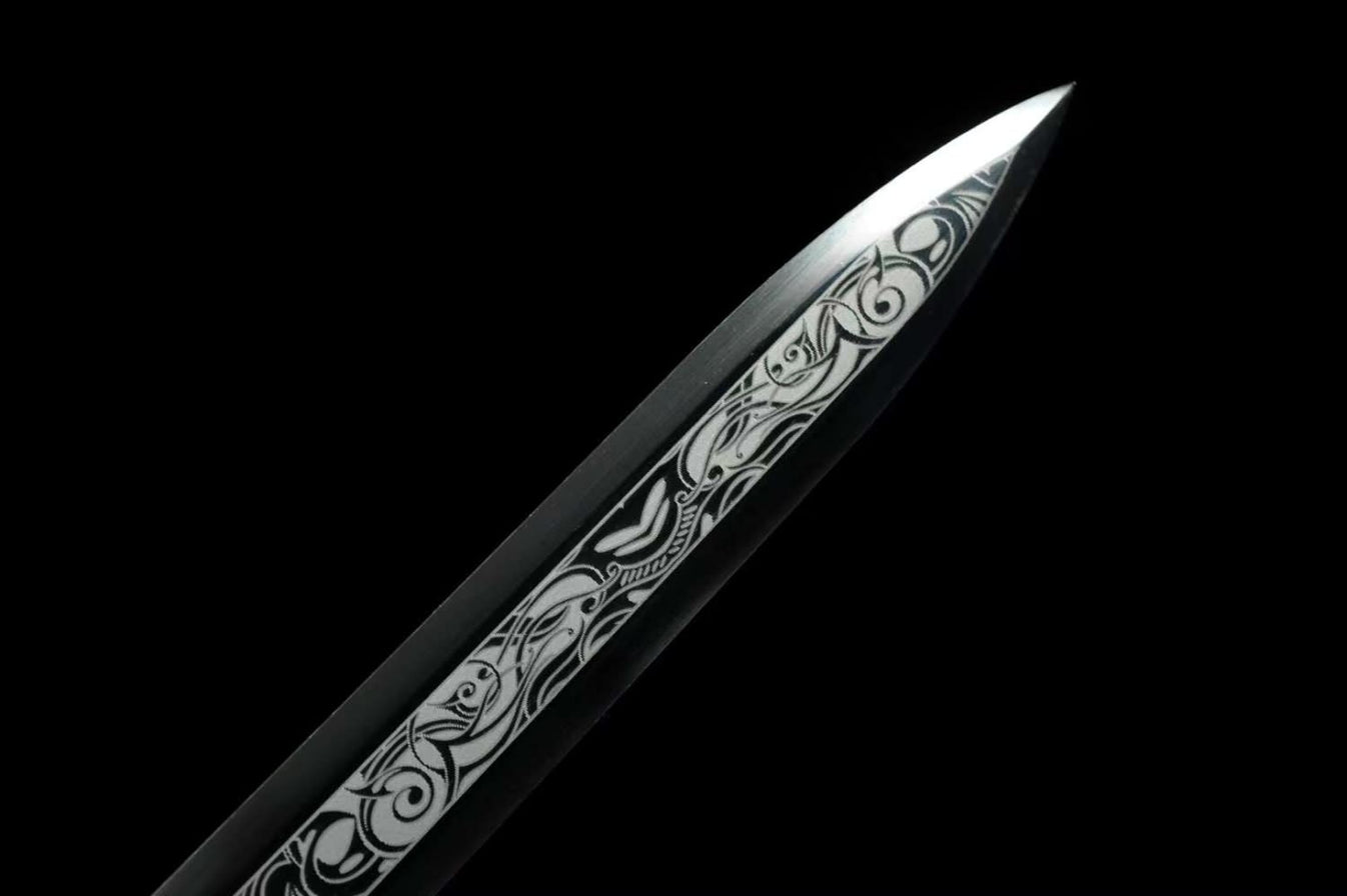 LOONGSWORD Qin Dynasty Style Sword - Traditional Forged Blades ...