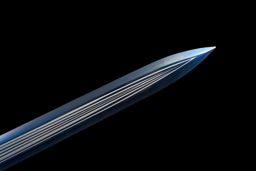 Chinese Swords Real,Han jian Sword,Hand Forged Blades,Blue Scabbard ...