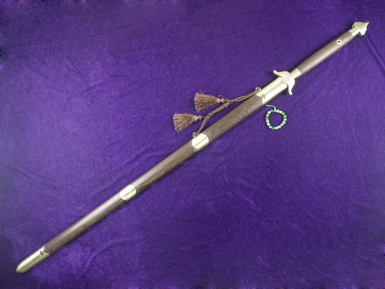 LOONGSWORD Tai Chi Long-Handled Sword/Pattern Steel Blade – Chinese ...