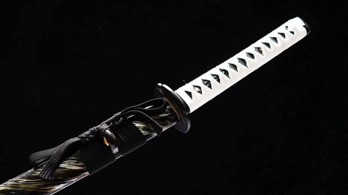 Samurai Sowrds Real Katana Forged Manganese Steel Blade Kendo Kendo P ...