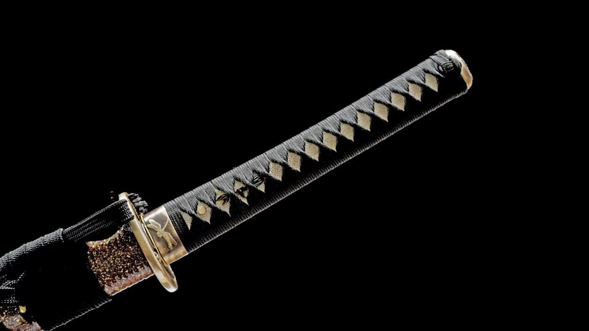 Japanese Samurai Sword Forged Katana Steel Clay Tempered Battle Ready ...