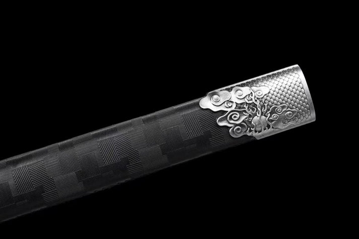 LONGSWORD Handcrafted Dragon Tang dao Swords with Forged blade ...