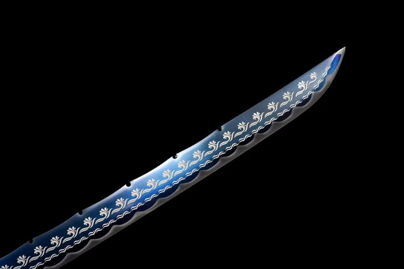 Yanling dao Real igh Carbon Steel Blades Battle Ready,Chinese Sword ...