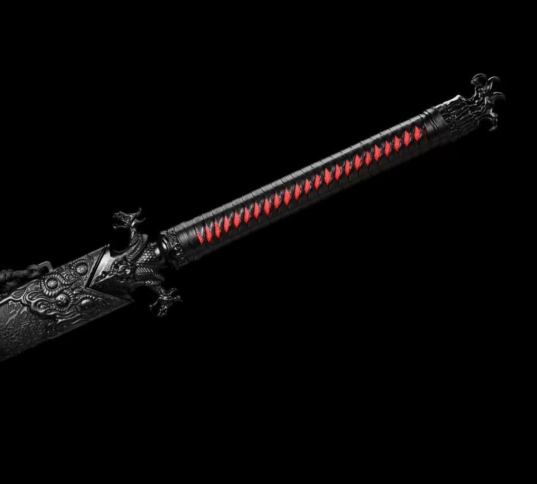 Chinese Swords Real,Dragon Tang dao,Hand Forged High Carbon Steel ...