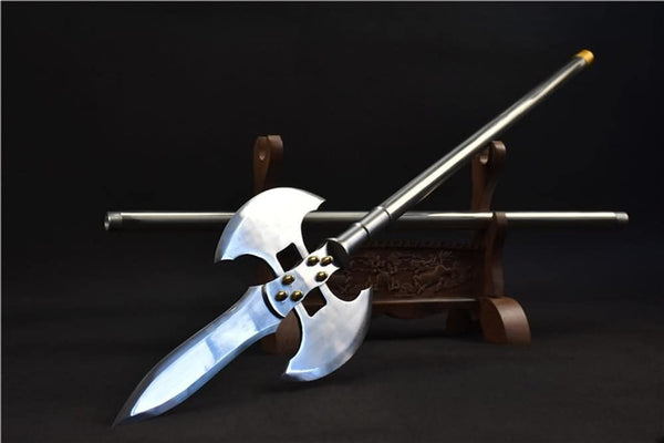 Chinese Sword,Battlefury,Axes,Hatchet(High Carbon Steel Blade,Stainle ...